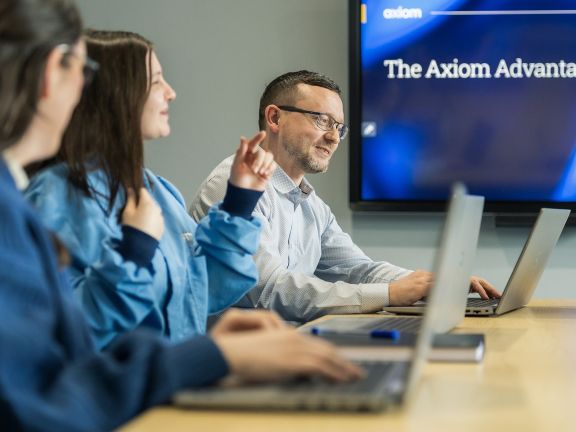 Axiom | Axiom celebrates brand refresh